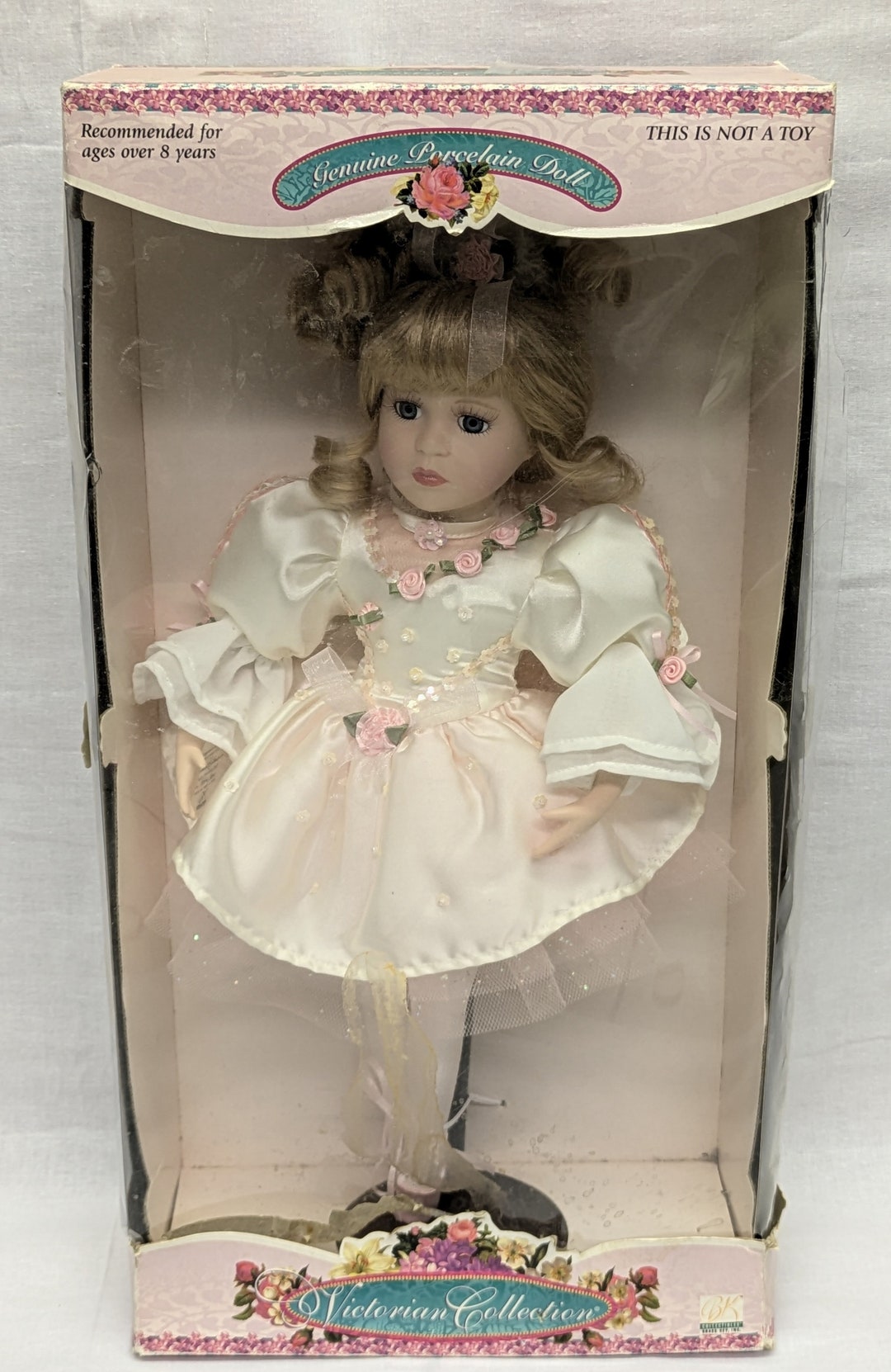 Victorian Collection Genuine Porcelain Ballerina Doll by Melissa Jane ...