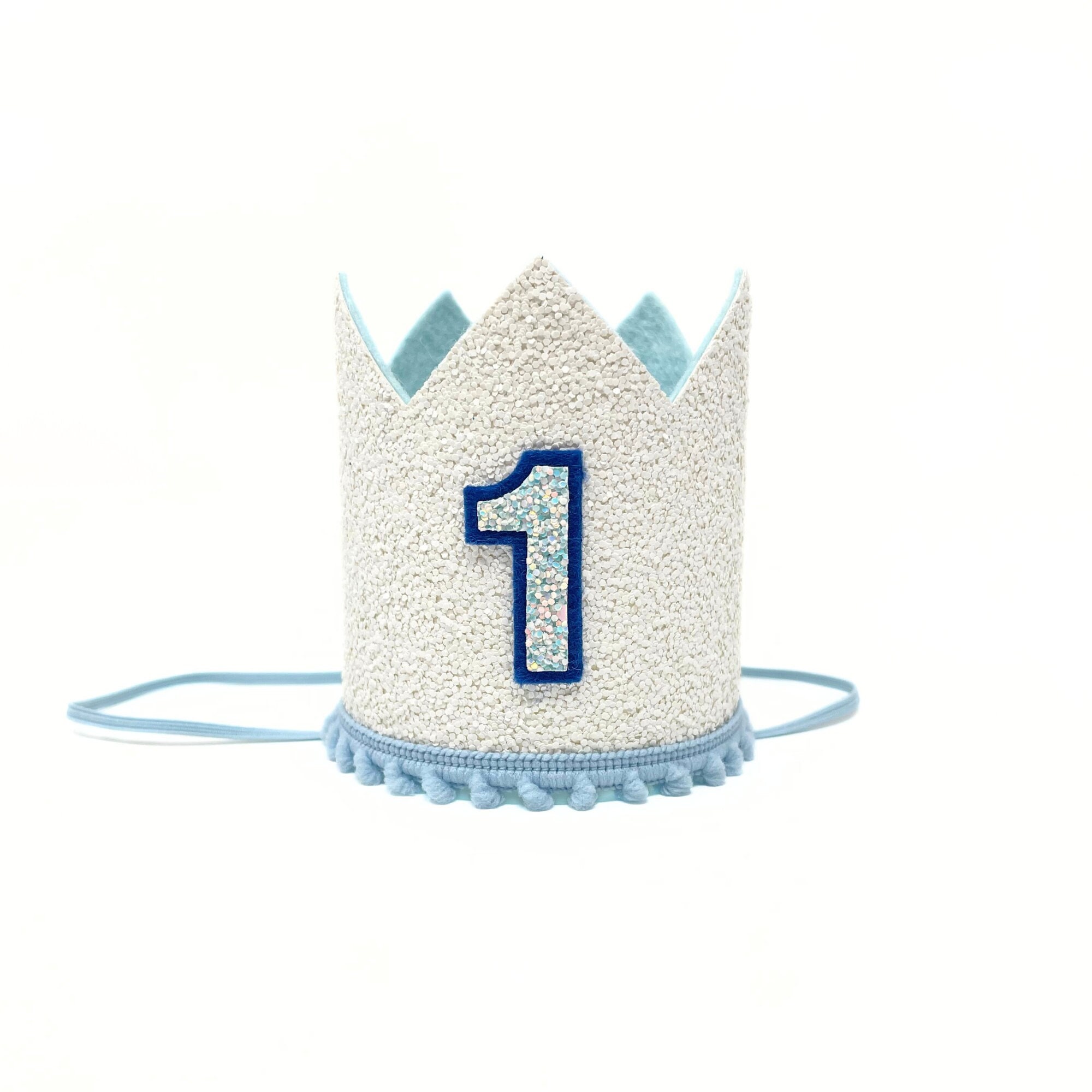 First Birthday Boy Crown Light Blue Birthday Crown First Birthday Boy ...
