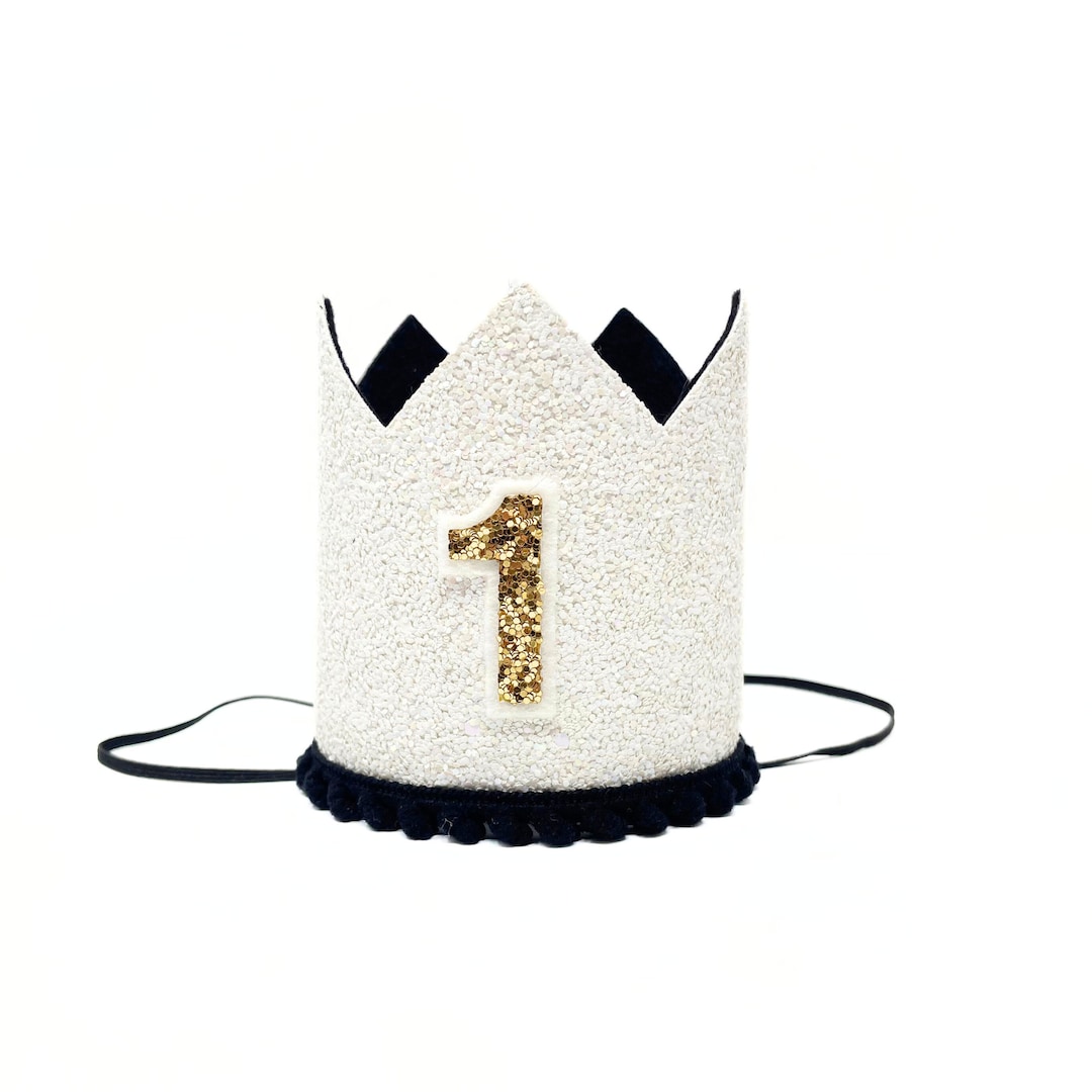 First Birthday Boy Crown Black Birthday Crown First Birthday Boy Crown ...