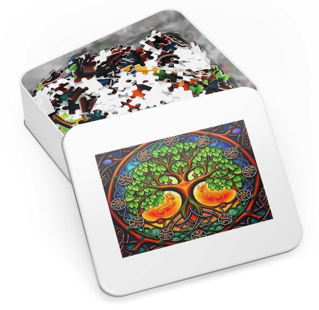 Tree of Life Jigsaw Puzzle/30, 110, 252, 500,1000-piece/forrest Life ...