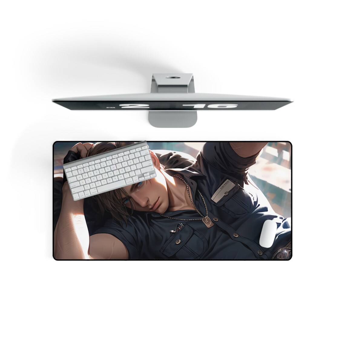 Leon S Kennedy Resident Evil Desk Mat - Etsy