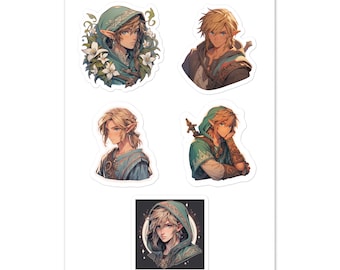 Legend of Zelda Link Vinyl Sticker - Etsy