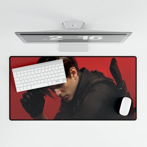 Leon S Kennedy Resident Evil Desk Mat - Etsy