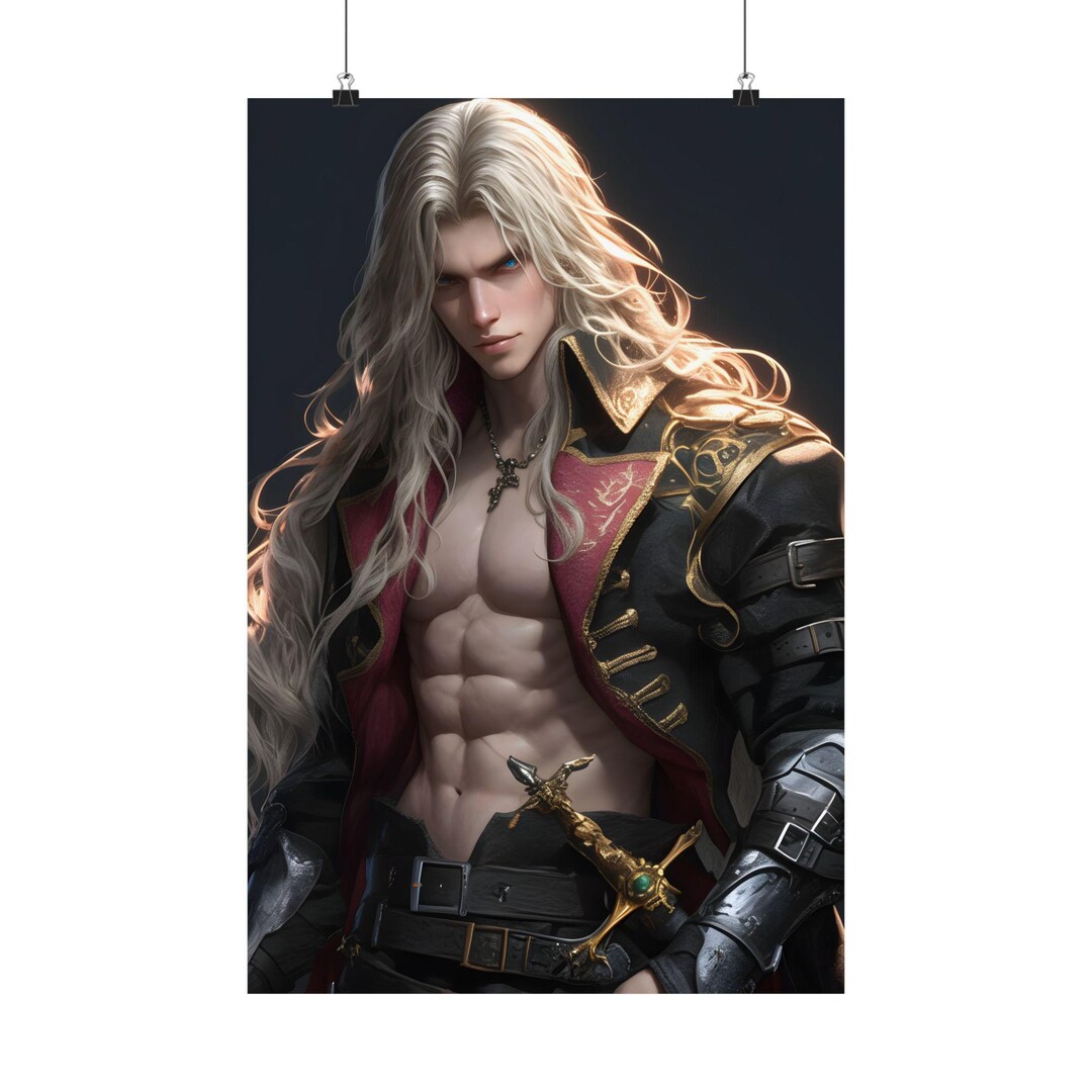 Alucard Castlevania Matte Vertical Poster - Etsy