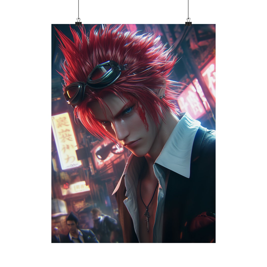 Reno Final Fantasy VII Matte Vertical Poster - Etsy