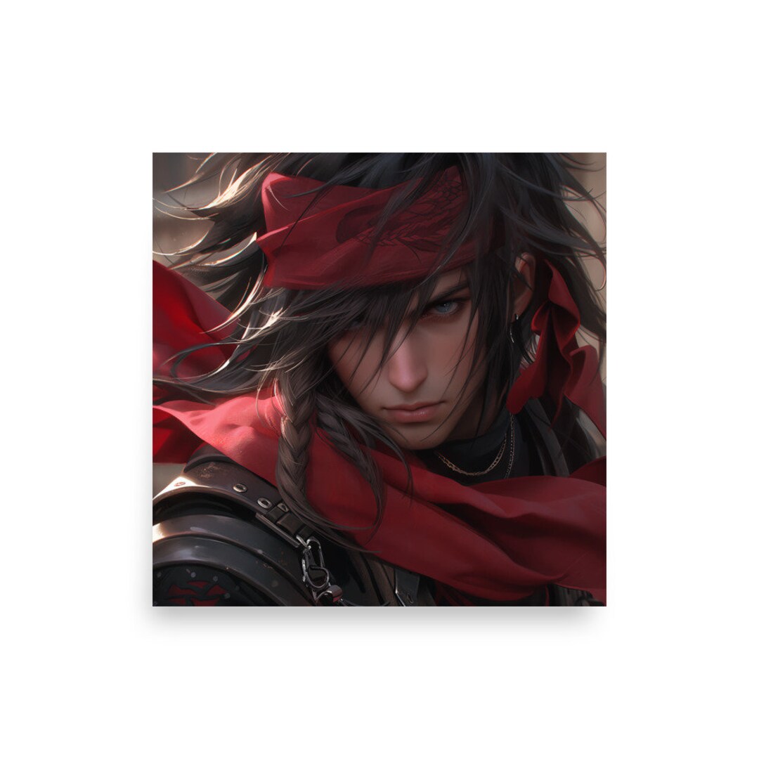 Vincent Valentine Final Fantasy Poster - Etsy