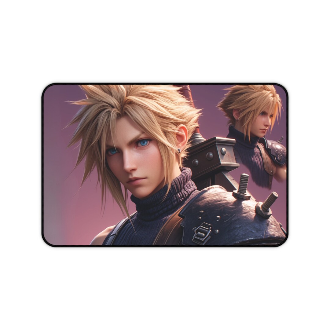 Cloud Strife Final Fantasy VII Desk Mat - Etsy
