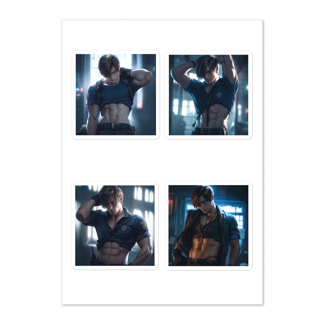 Leon S Kennedy Sticker Sheet - Etsy