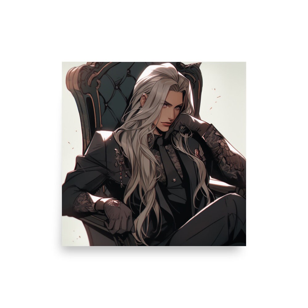 Sephiroth Final Fantasy VII Chair Poster - Etsy