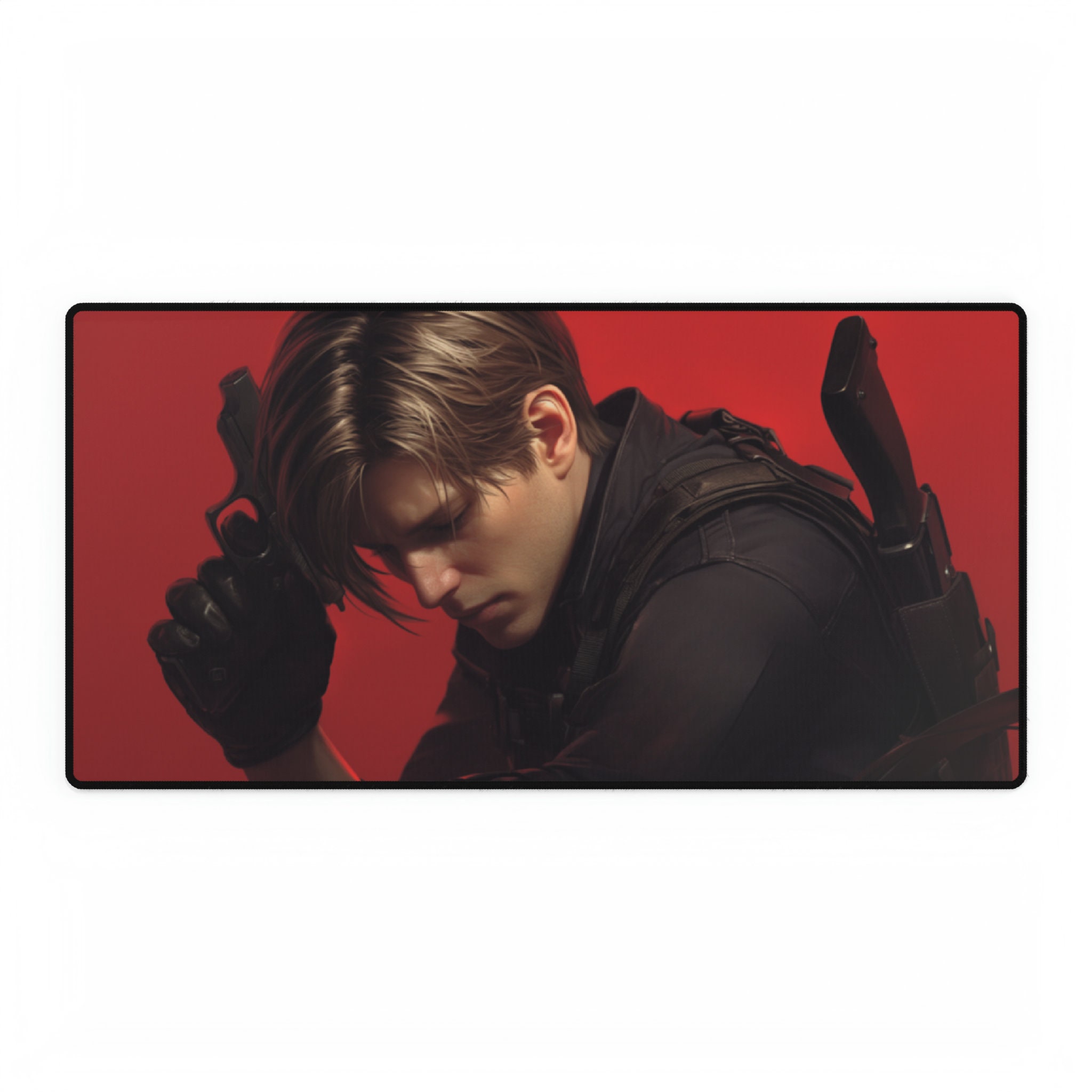Leon S Kennedy Resident Evil Desk Mat - Etsy