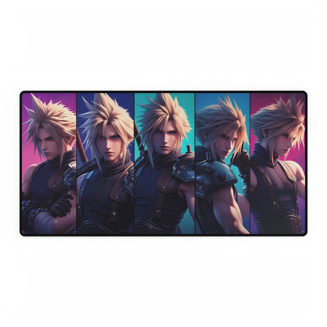 Cloud Strife Final Fantasy VII Desk Mat - Etsy