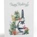 Biomedical Science Microscope Christmas Card, Research Geeky Holiday ...