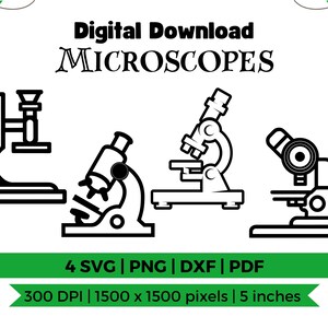 Science SVG, Microscope Svg, Biomedical Science Clipart, Forensic ...