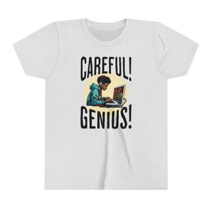 Black Boy Computer Science Shirt, African American Kids Computer ...