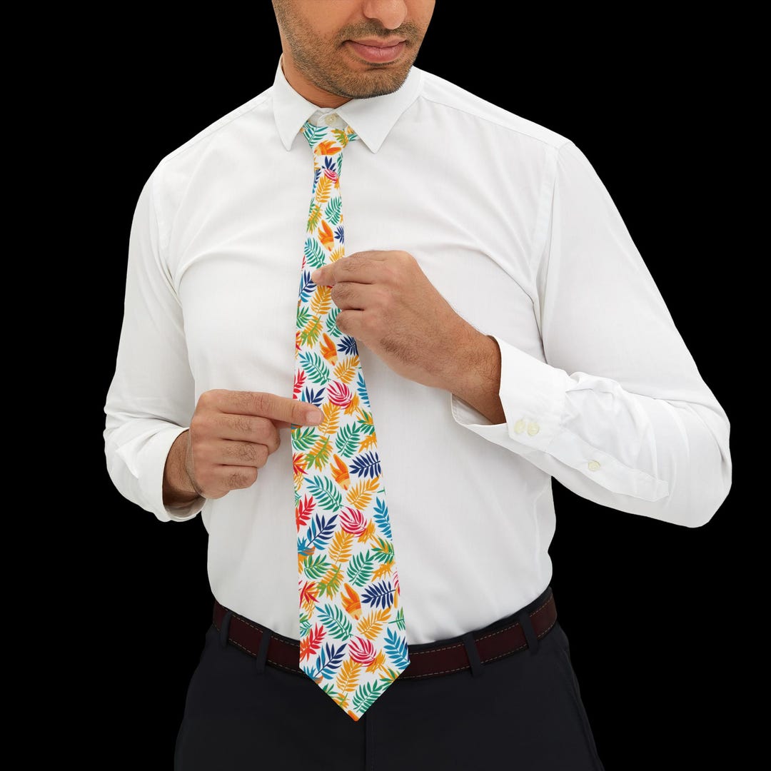 Tropical Necktie, Hawaii Luau Themed Party, Tropical Island Wedding ...