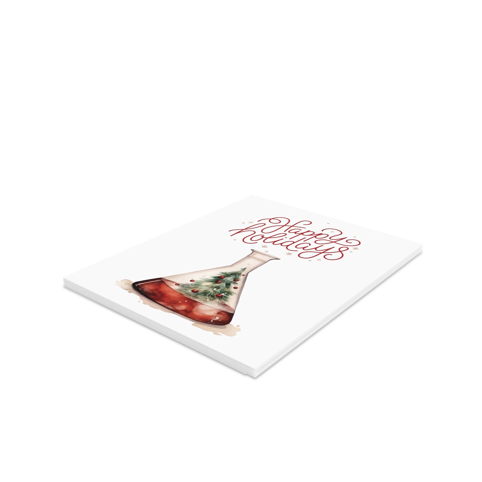 Biomedical Science Laboratory Christmas Card, Research Geeky Holiday ...