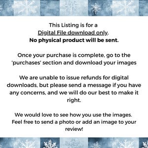 Winter Digital Background, Seamless Digital Paper, Snow Nordic Winter ...