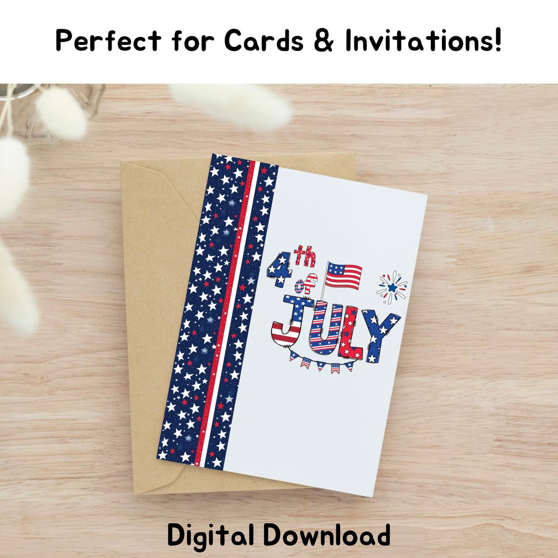 Patriotic Border Clipart, July 4th Seamless Borders, USA Flag ...