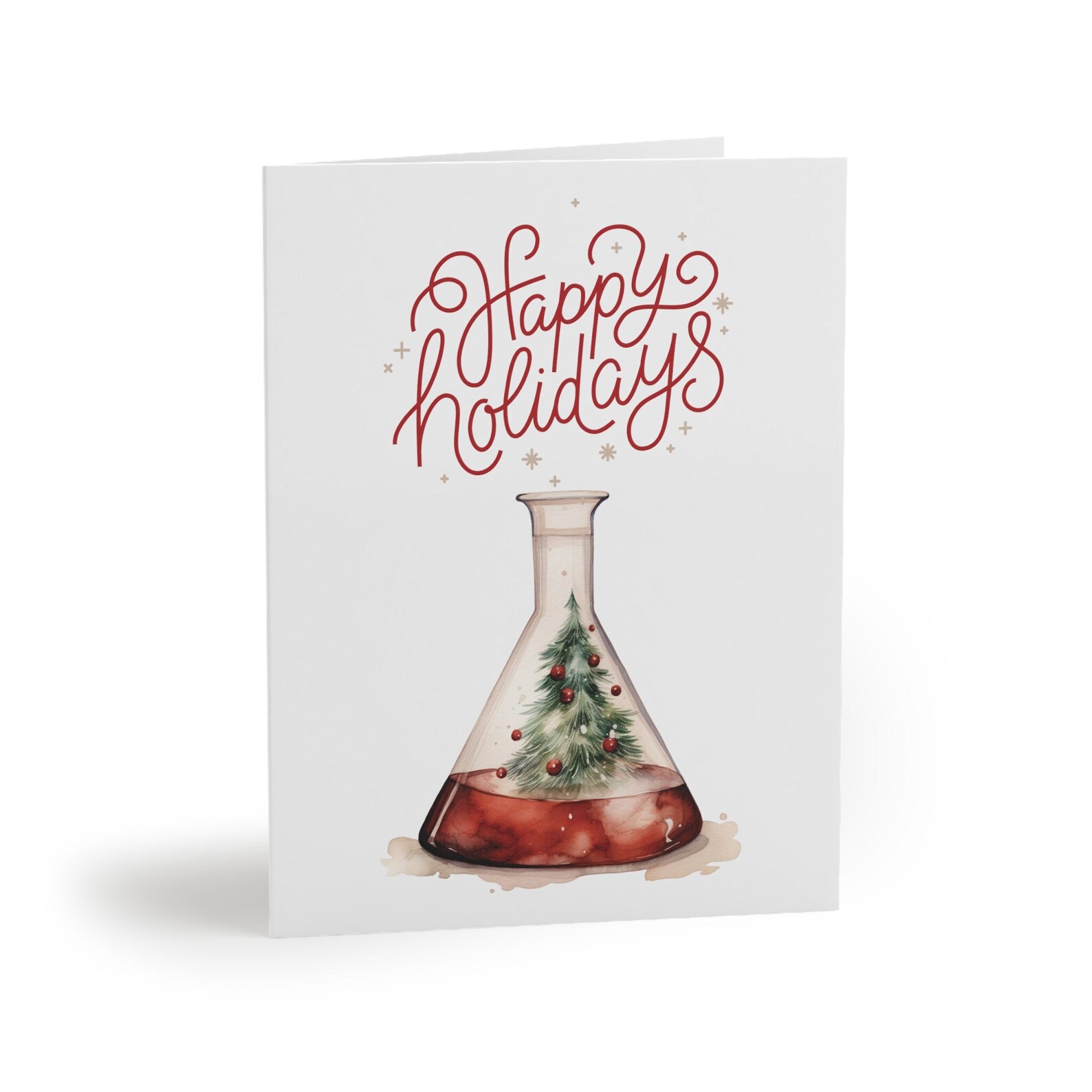 Biomedical Science Laboratory Christmas Card, Research Geeky Holiday ...
