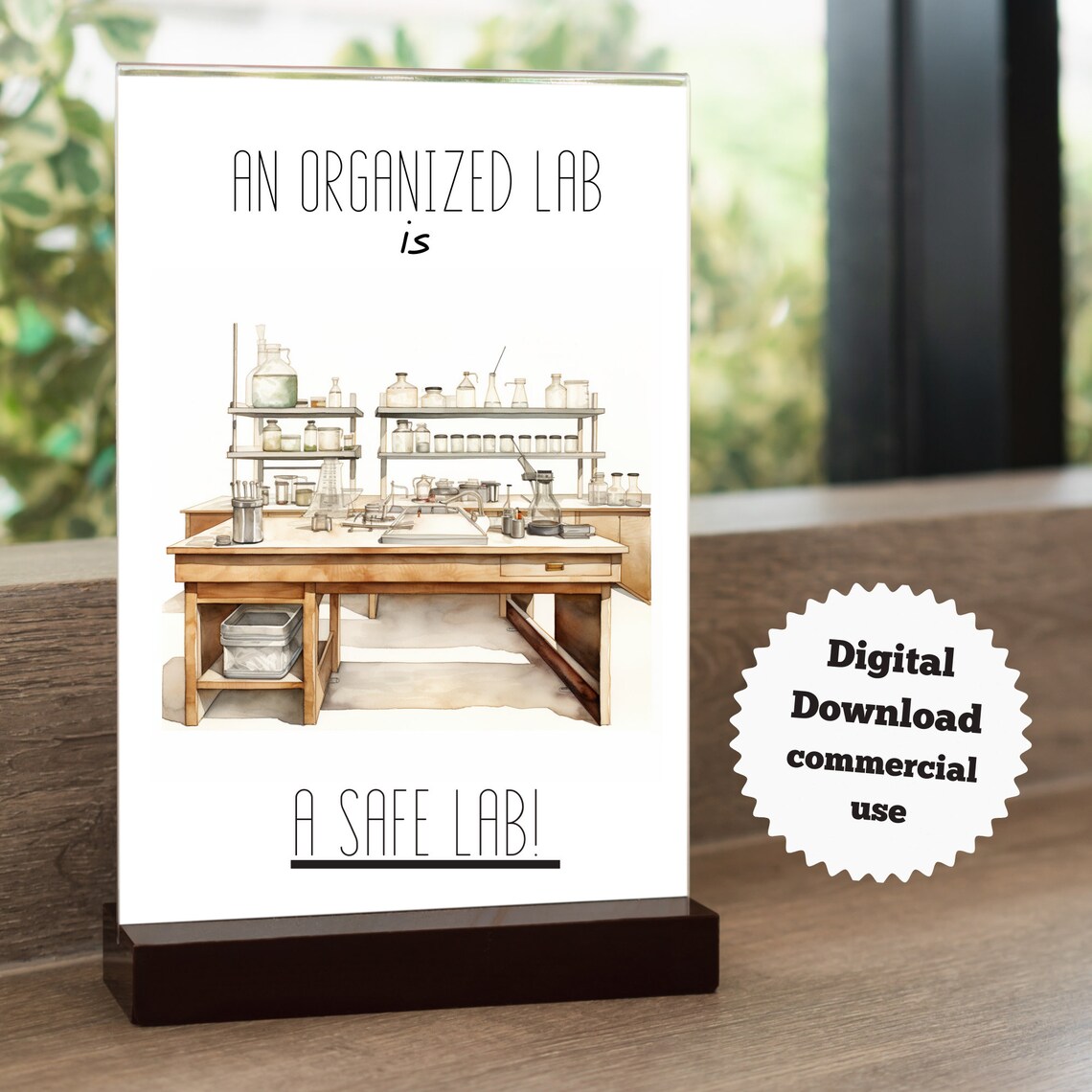 Watercolor Science Laboratory Digital Paper, Lab Tech PNG, Clinical ...