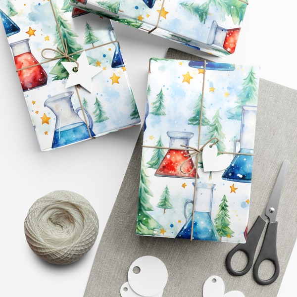 Laboratory Wrapping Paper - Etsy