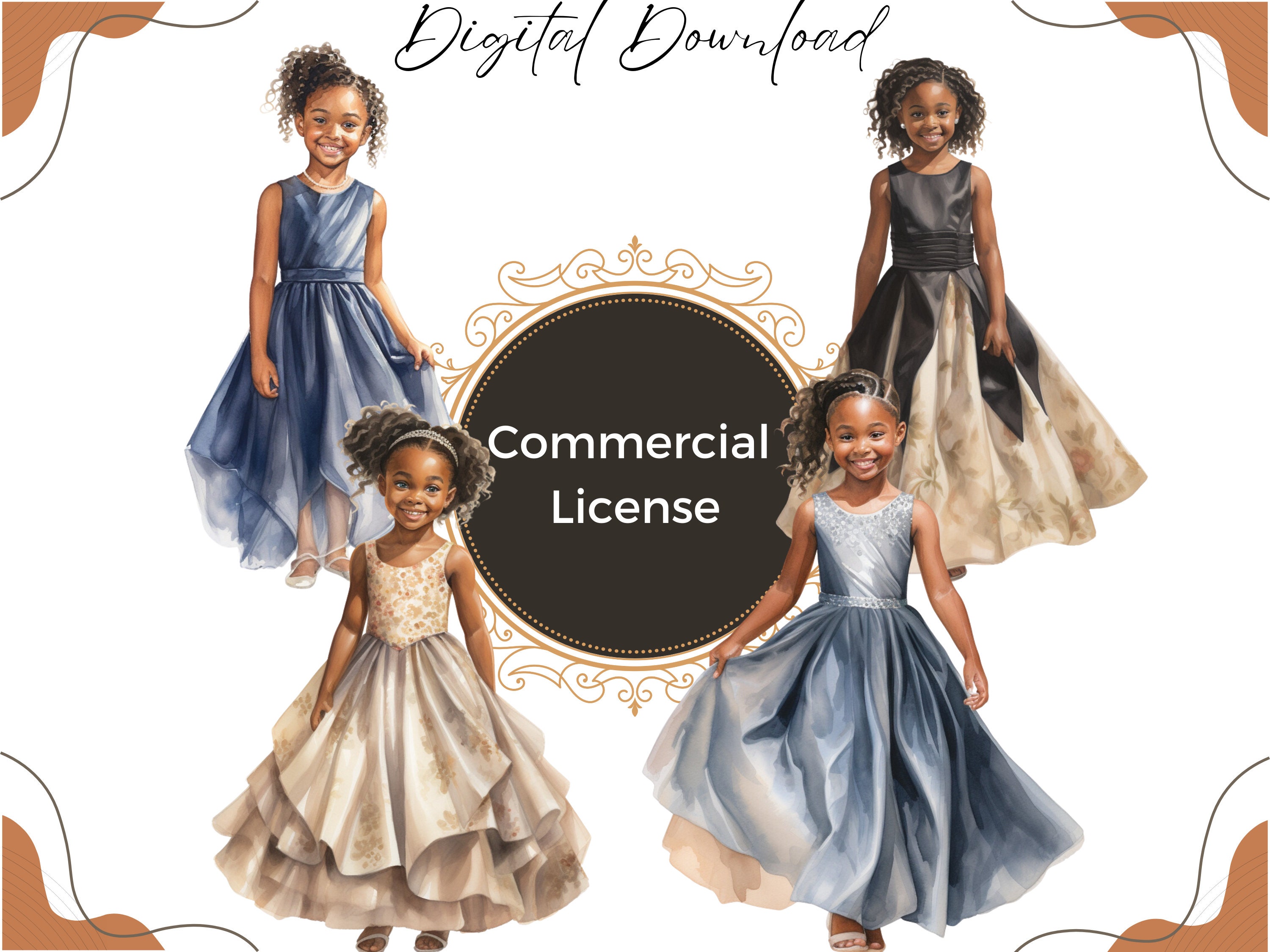 Black Kids PNG Clipart, Afro Girls Boys, African American Children ...