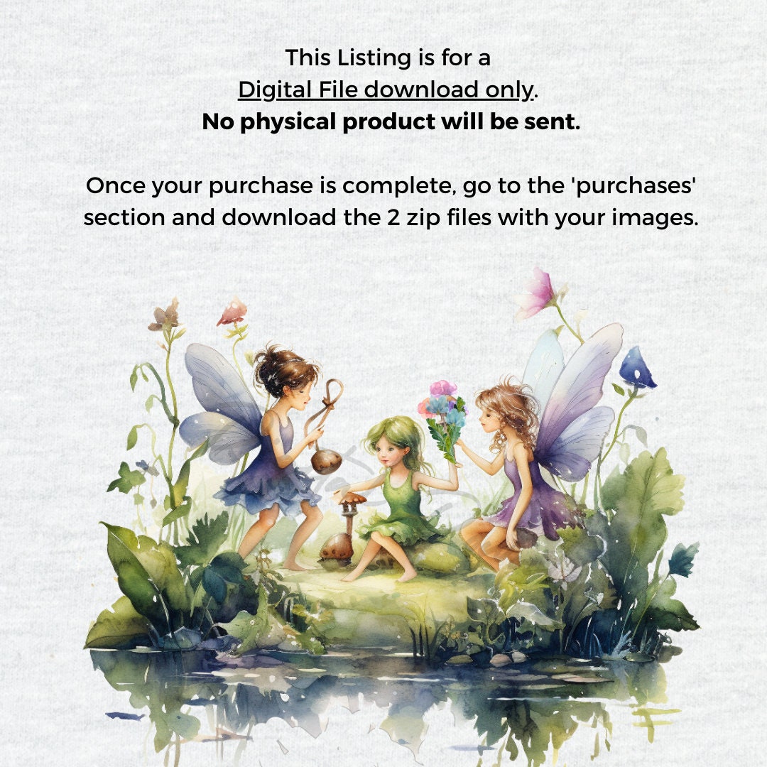 Cute Fairy Clipart, Watercolor Multicultural Afro Fairy Illustrations ...