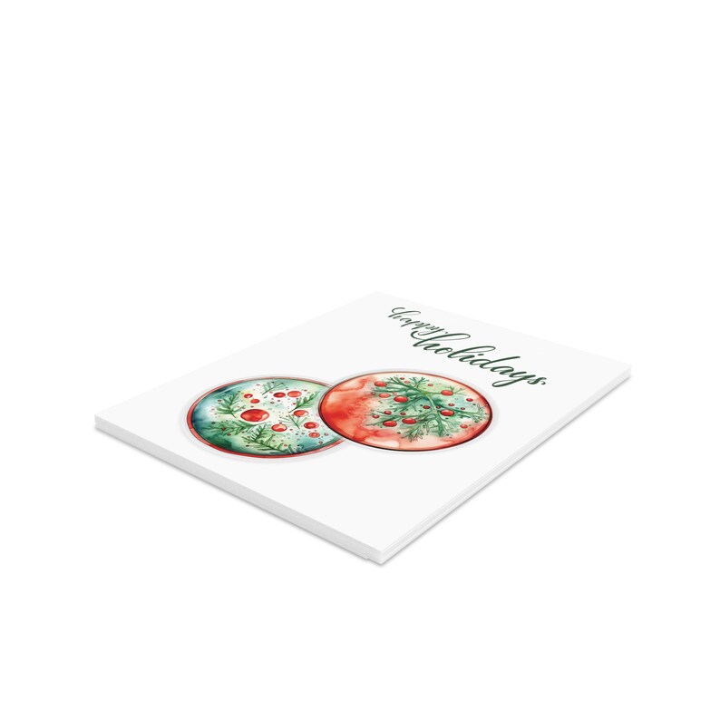 Biomedical Science Microbiology Christmas Card, Research Geeky Holiday ...