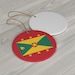 Grenada Ornament, Grenada Flag Christmas Ornament, Grenadian Ceramic ...