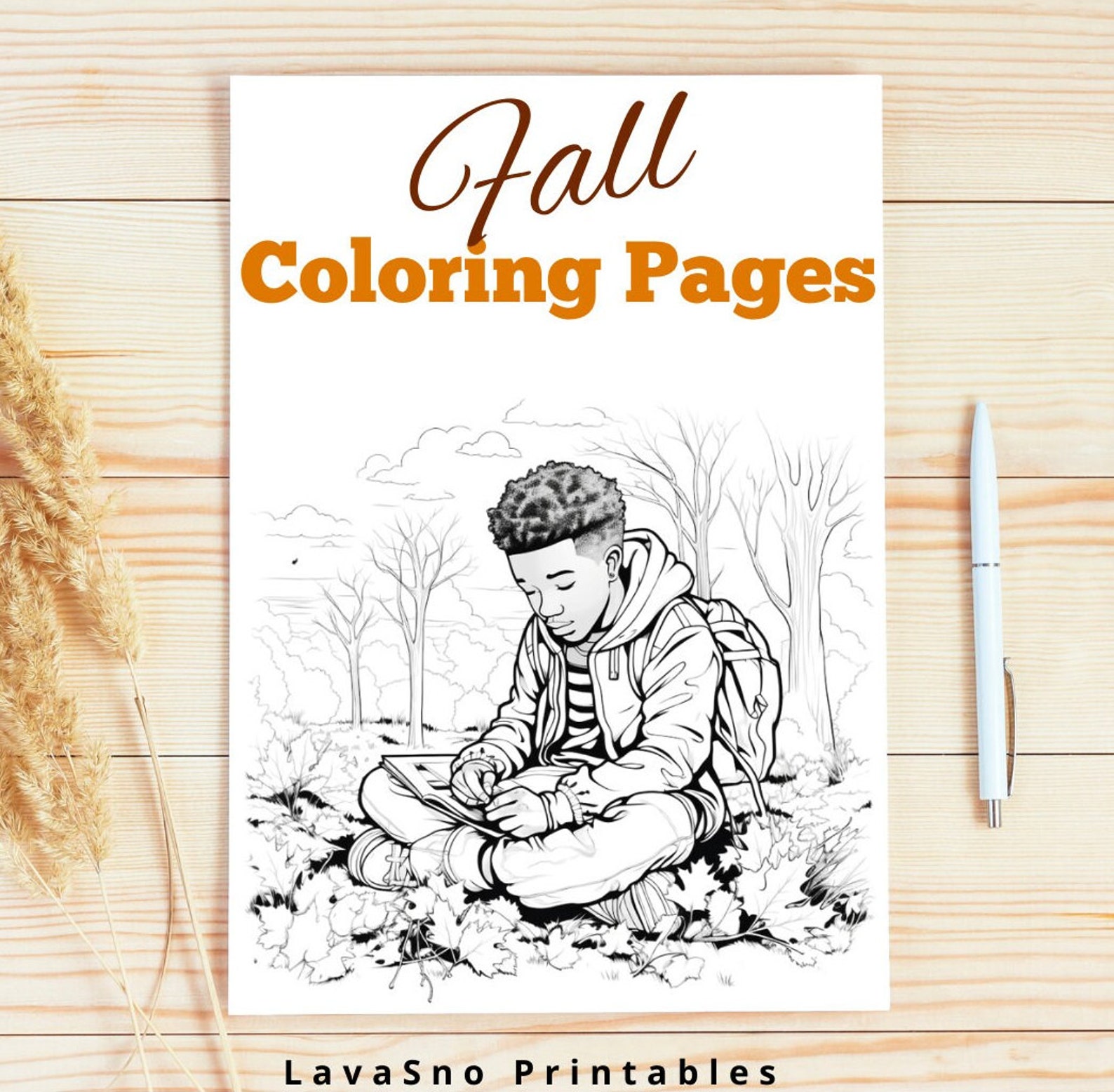 African American Fall Coloring Pages, Black Women, Afro Kids, Black ...