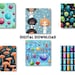 Science Background Digital Paper, Microbiology Cell Biology Laboratory ...