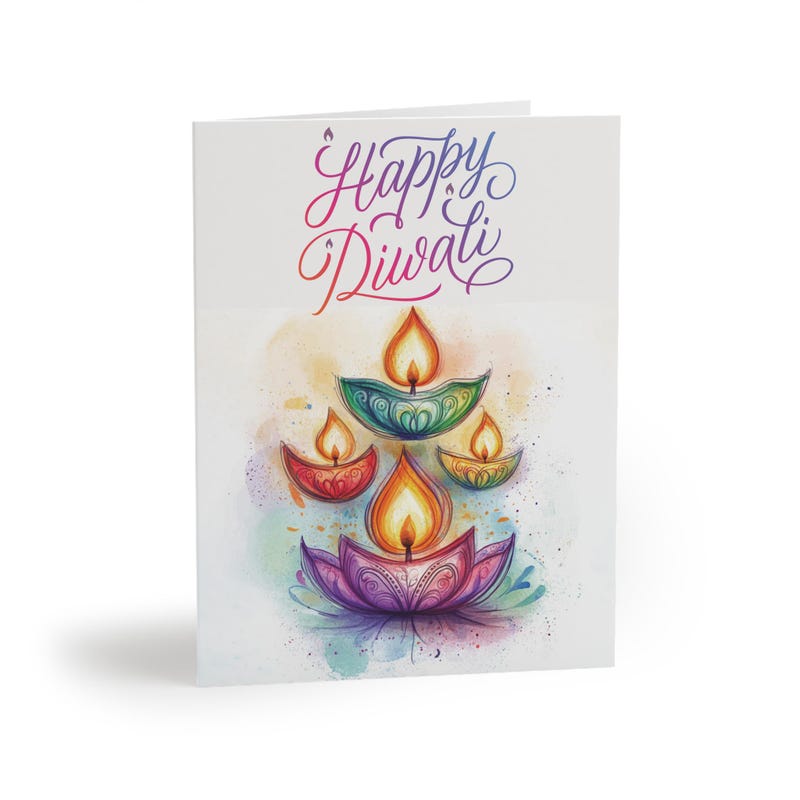 Diwali Card - Etsy
