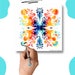 Reverse Coloring Pages, Backwards Coloring Book, Abstract Watercolor ...