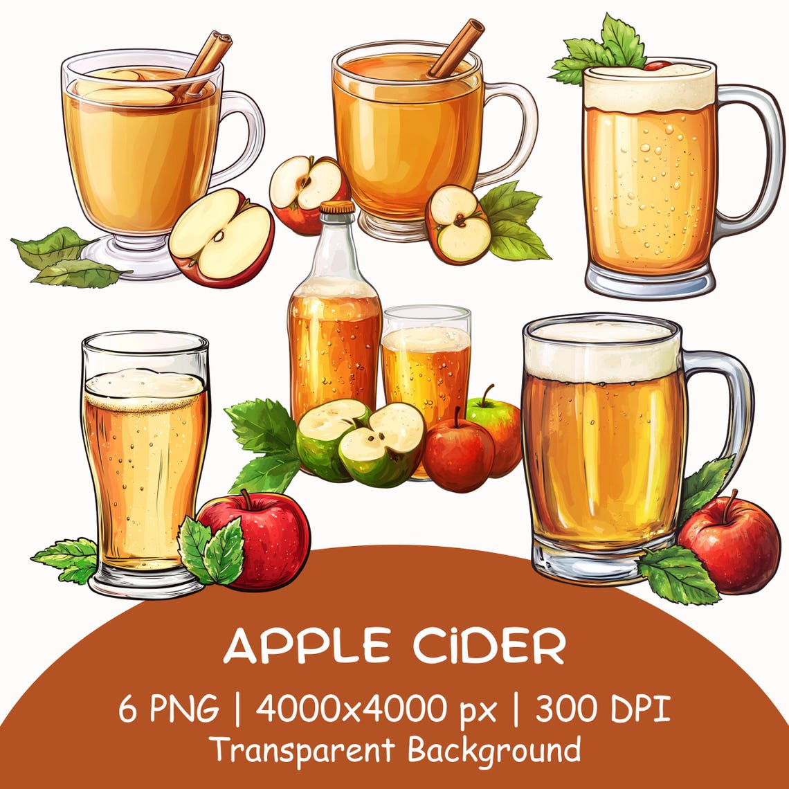 Apple Cider PNG, Fall Drinks, Autumn Drinks Clipart, Menu Design PNG ...