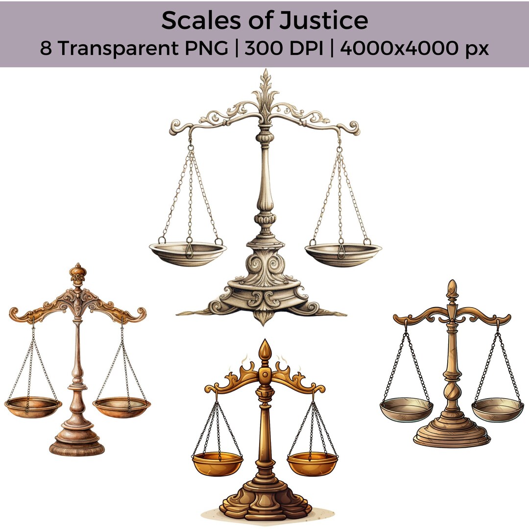 Scales of Justice PNG Clipart, Courtroom Decor, Paralegal Lawyer ...