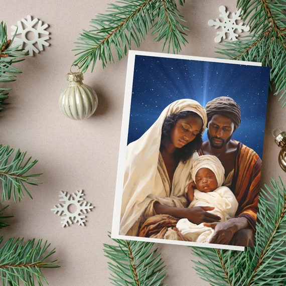 African American Christmas Nativity Images