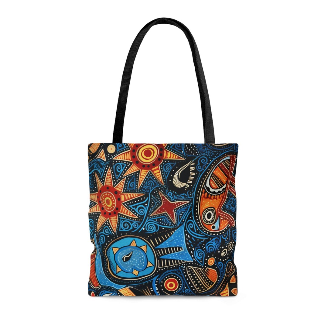 Panamanian Pattern Tote Bag, Multiple Sizes - Etsy