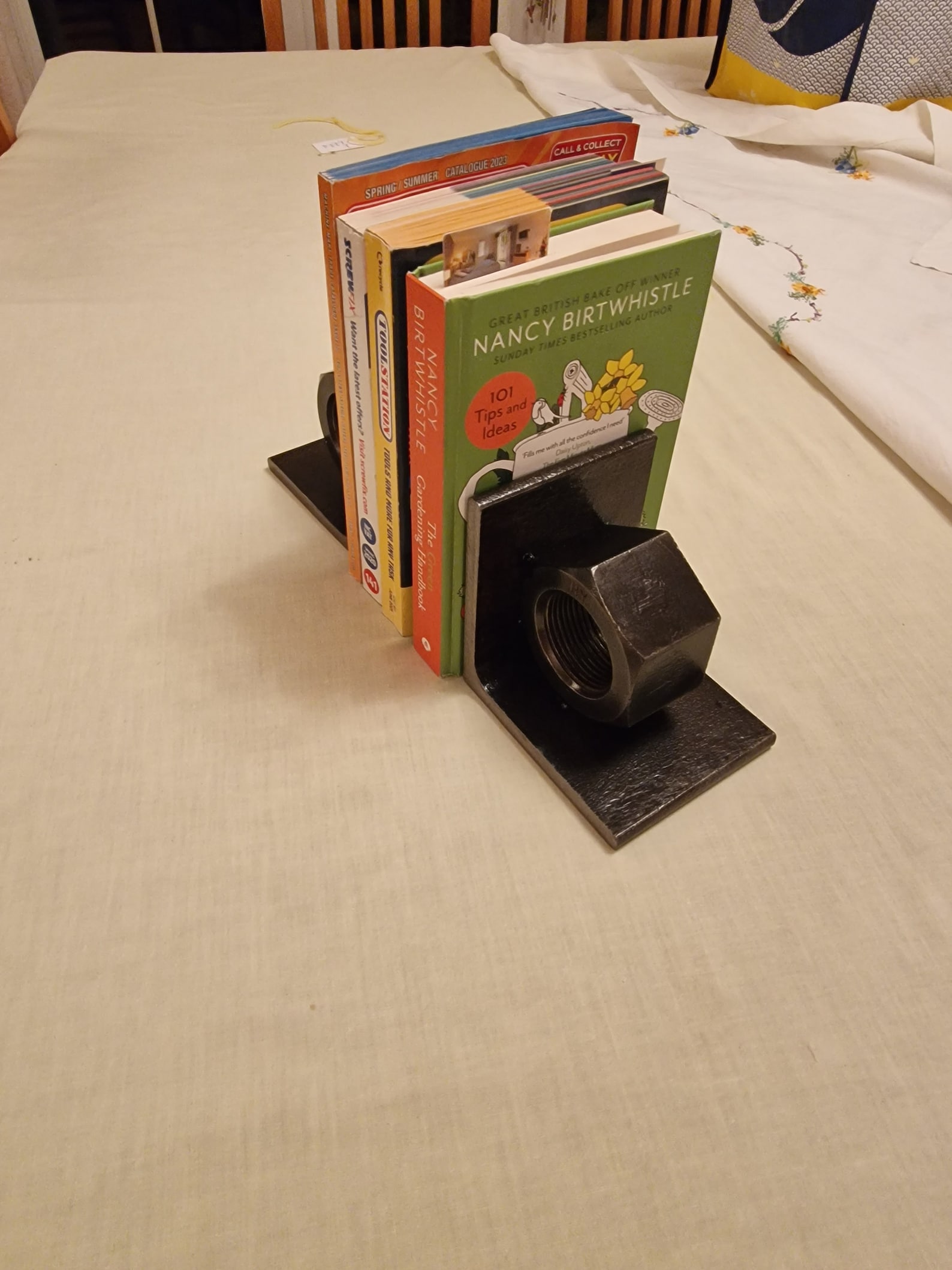 Industrial Book End Stops - Etsy UK
