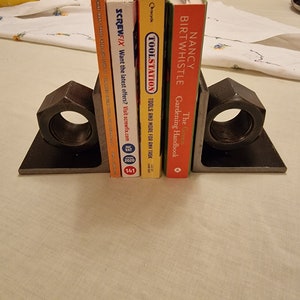 Industrial Book End Stops - Etsy UK