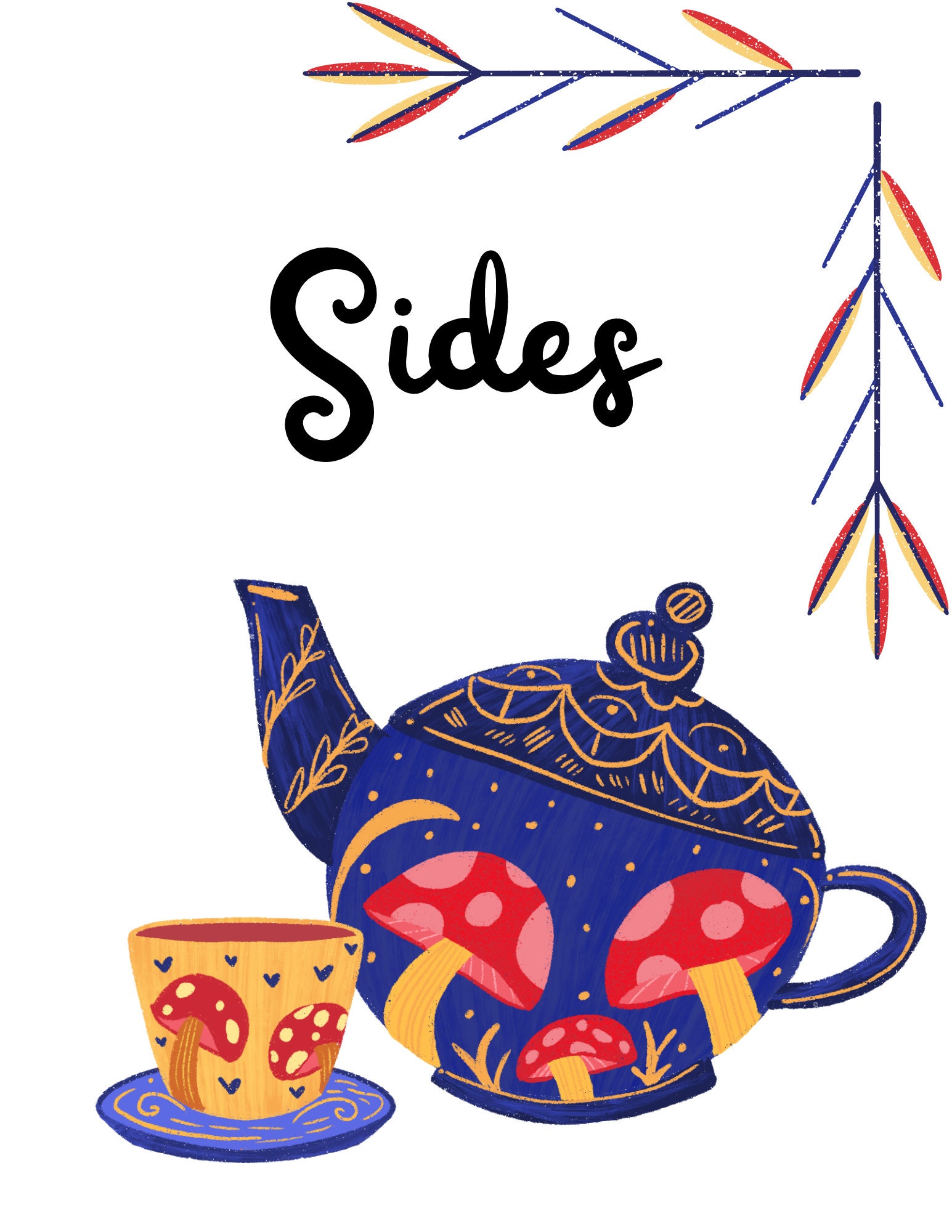 Recipe Binder Template ~ Teapots ~ Planner ~ Shopping List - Etsy