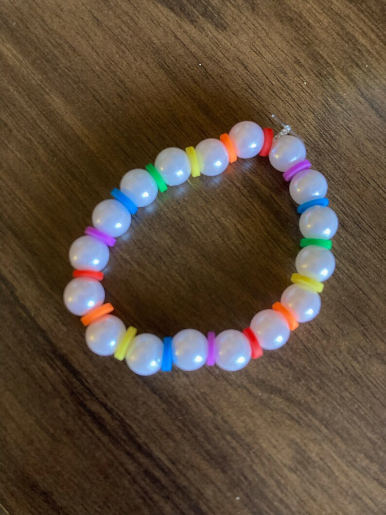 Rainbow Bracelet - Etsy
