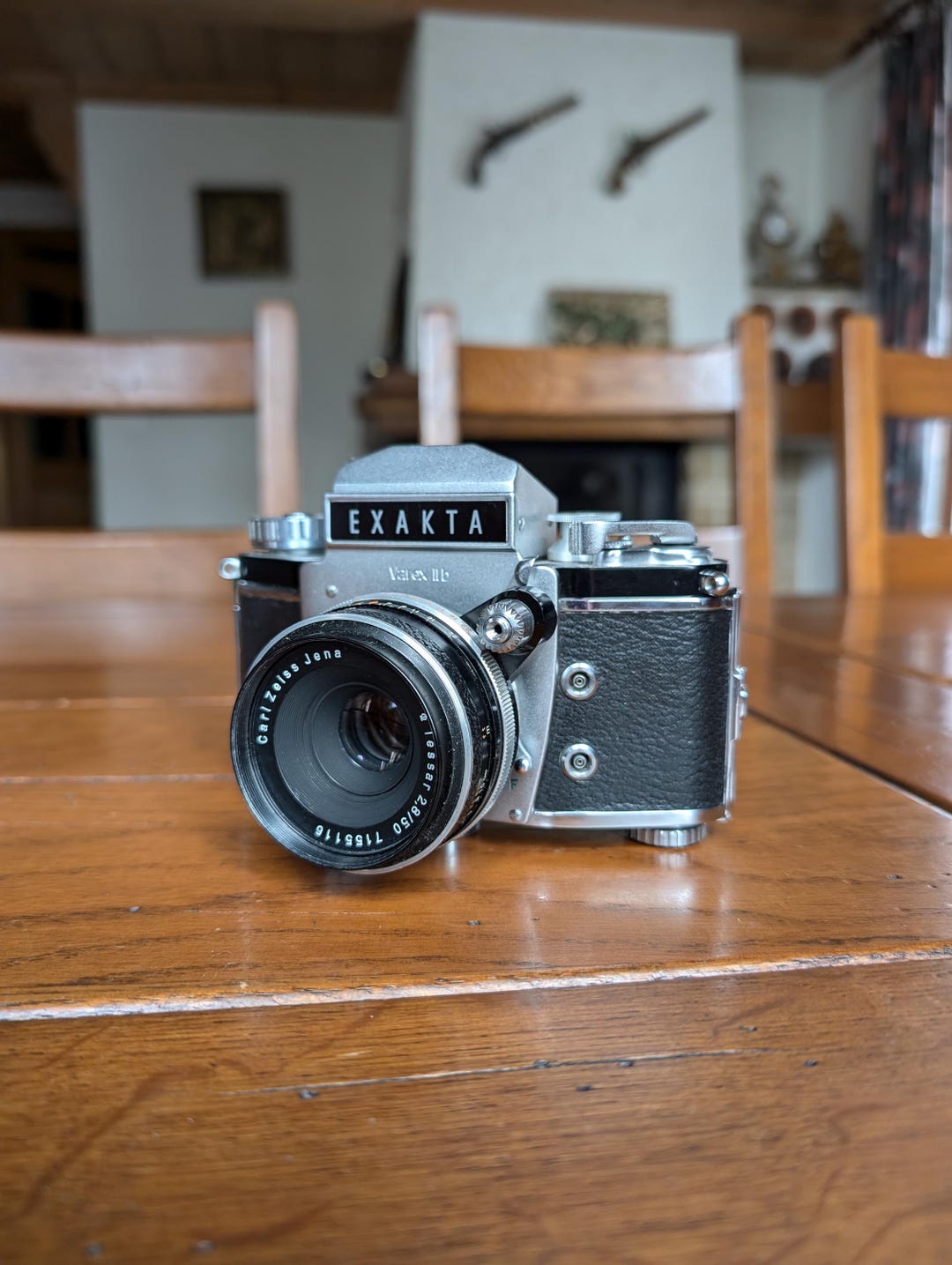 Exakta Varex II Vintage 60s Camera With Carl Zeiss Jena Tessar 2.8/50 ...
