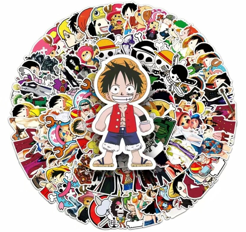 One Piece Anime Stickers - Etsy