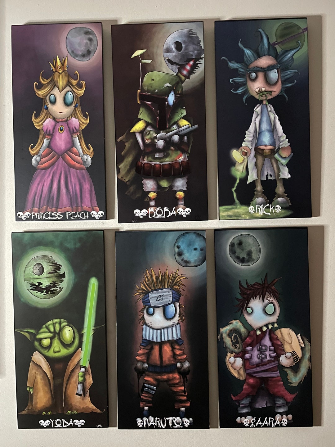 Unique Colombian Art. Caricatures/anime Style Artwork - Etsy