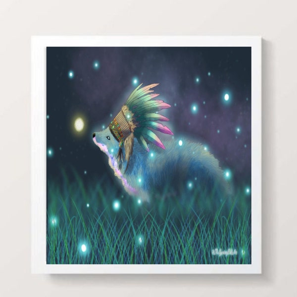 Native American Fox - Etsy