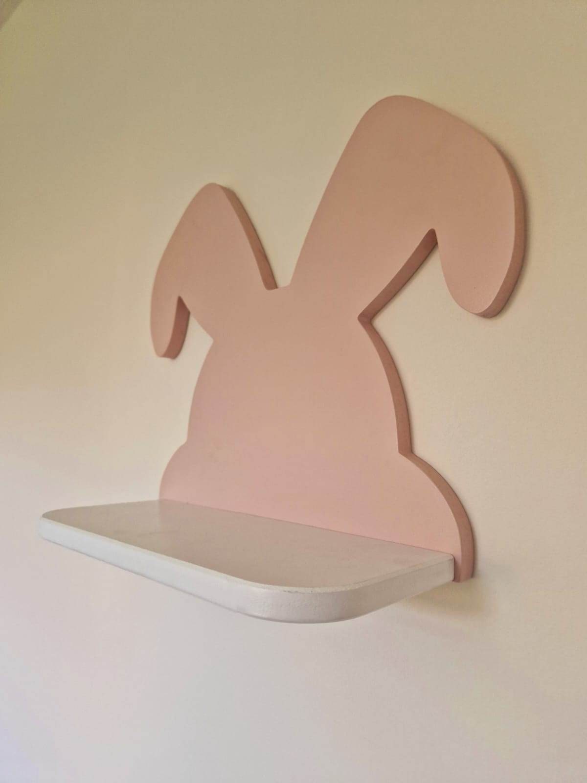 Set of 3 Bunny Rabbit Shelf, Kids Room Decor, Nursery Decor, Baby ...