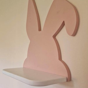 Set of 3 Bunny Rabbit Shelf, Kids Room Decor, Nursery Decor, Baby ...