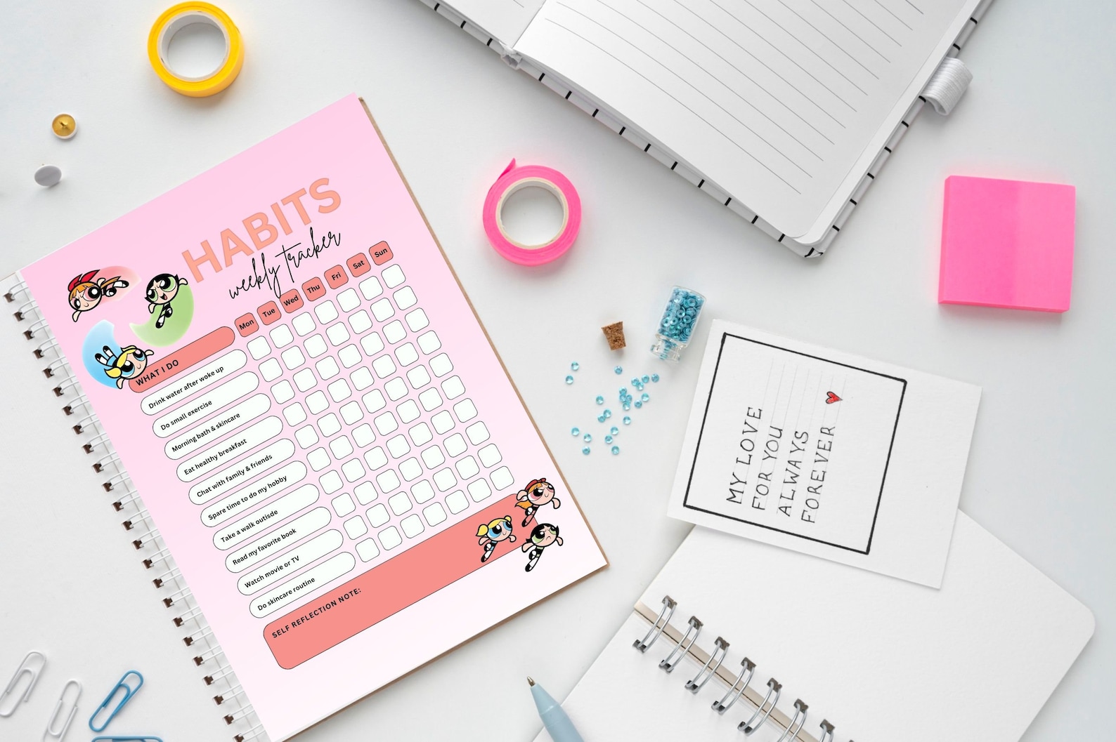 Powerpuff Girls Planner, Printable Powerpuff Girls Planner Set ...