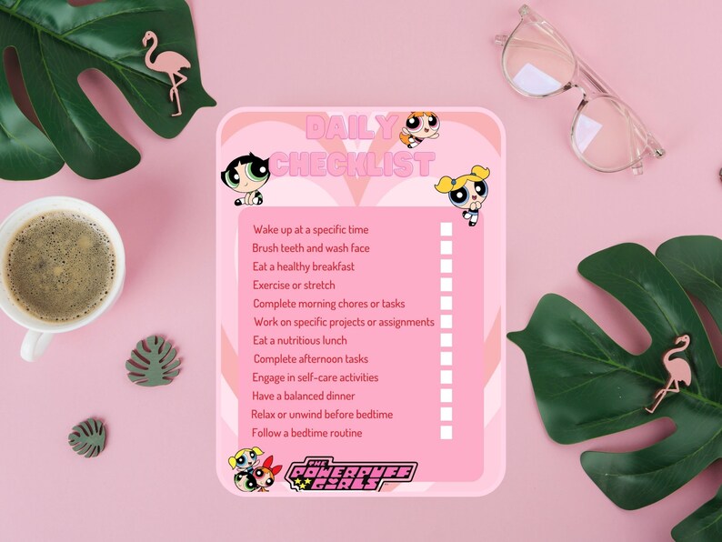 Powerpuff Girls Planner, Printable Powerpuff Girls Planner Set ...