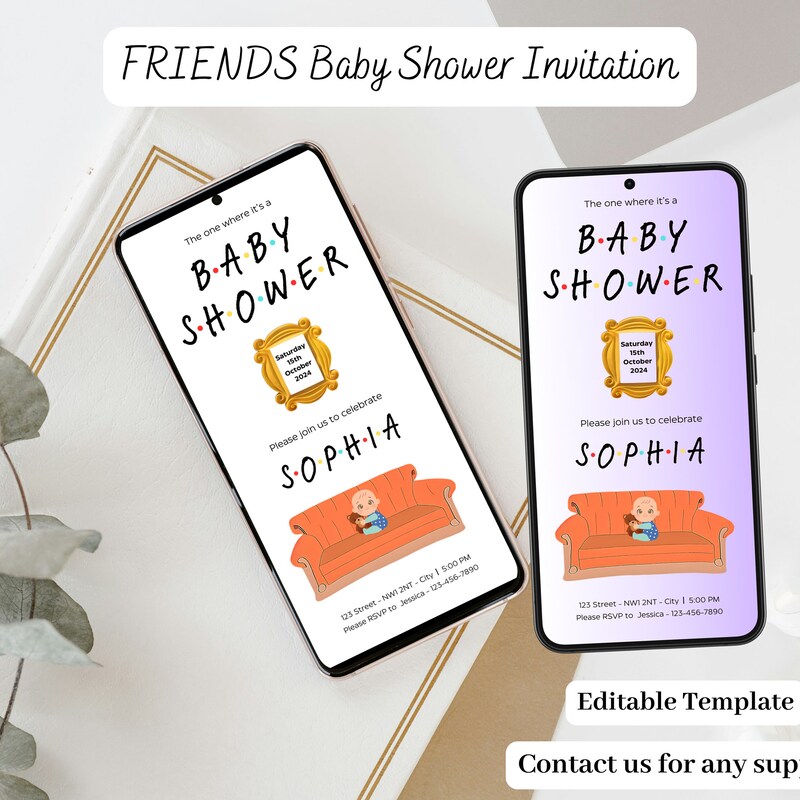 Friends Baby Shower - Etsy